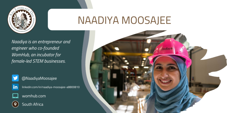 ALD Online 2020 Women in STEM Advocates: 14. Naadiya Moosajee – Ada ...