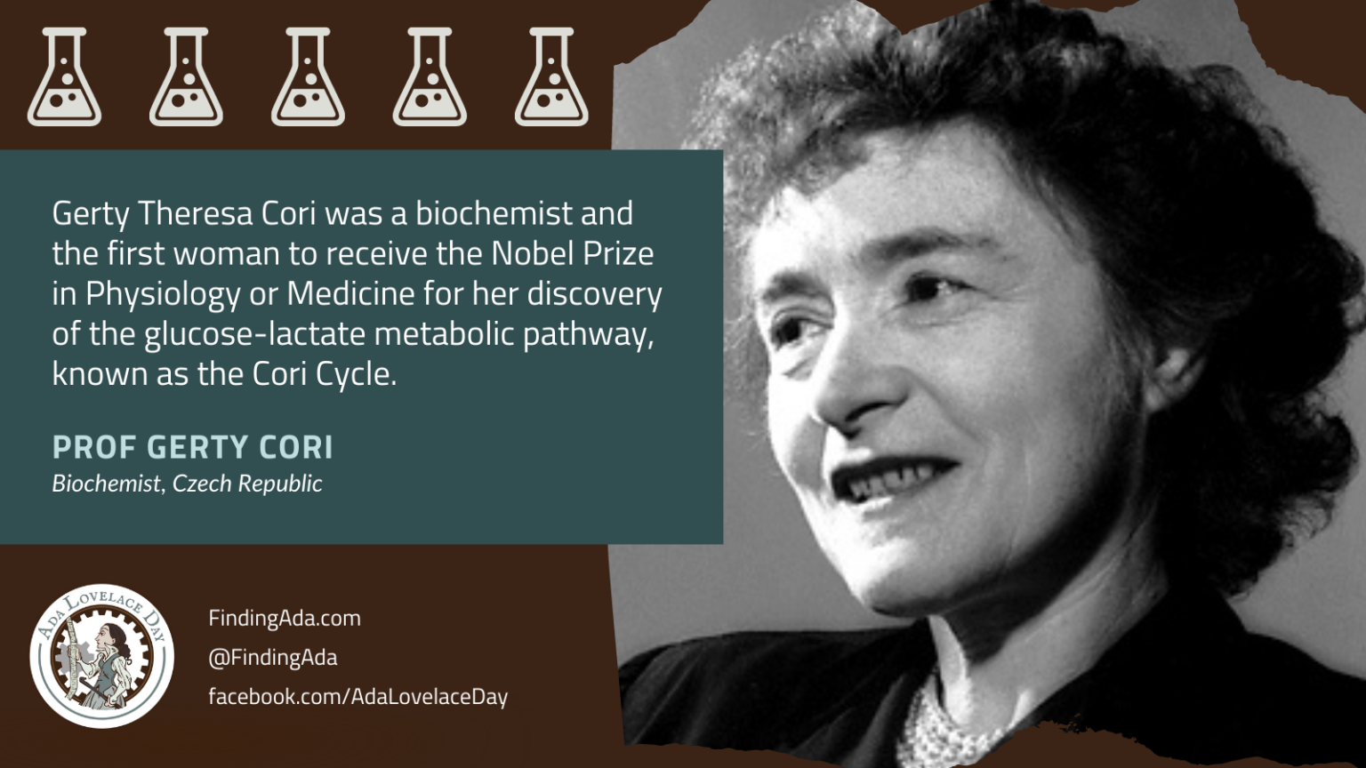 ALD21: Professor Gerty Cori, Biochemist – Ada Lovelace Day